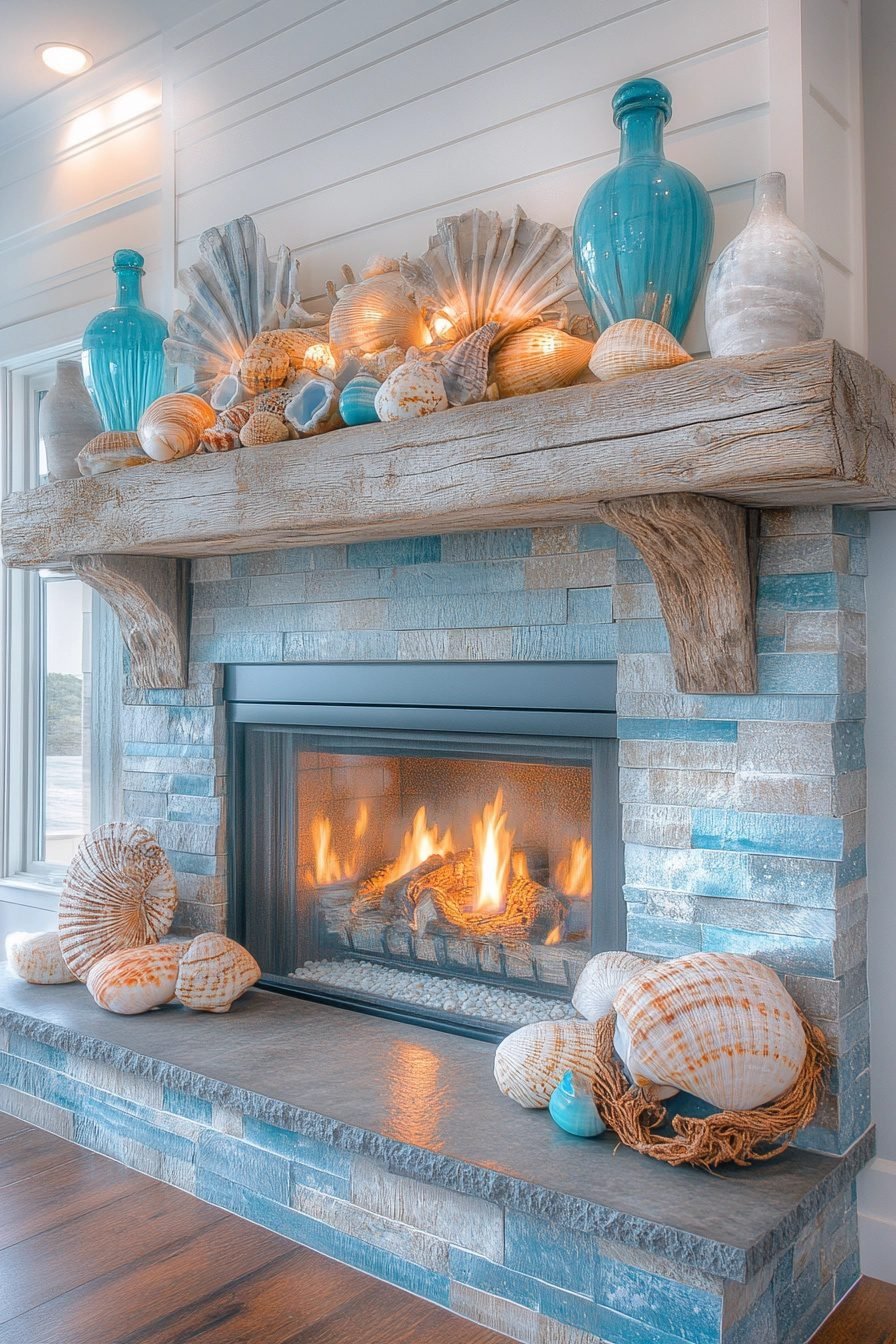 29 Contemporary Mantle Ideas To Make Your Fireplace Shine - Courtneys World