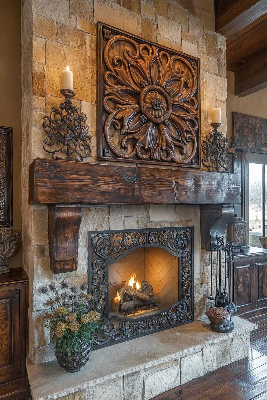 29 Contemporary Mantle Ideas To Make Your Fireplace Shine - Courtneys World