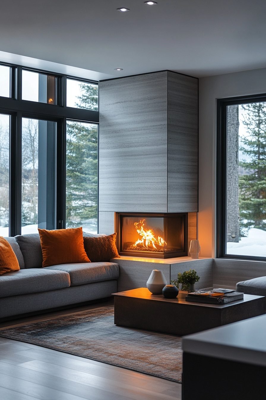 29 Modern Fireplace Ideas To Warm Up Your Space In Style - Courtneys World