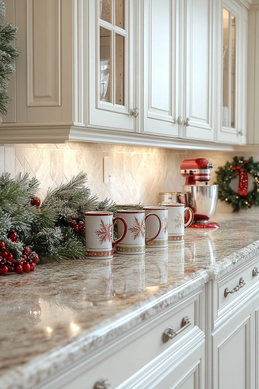 29 Christmas Kitchen Decor Ideas To Make Your Cooking Space Festive ...
