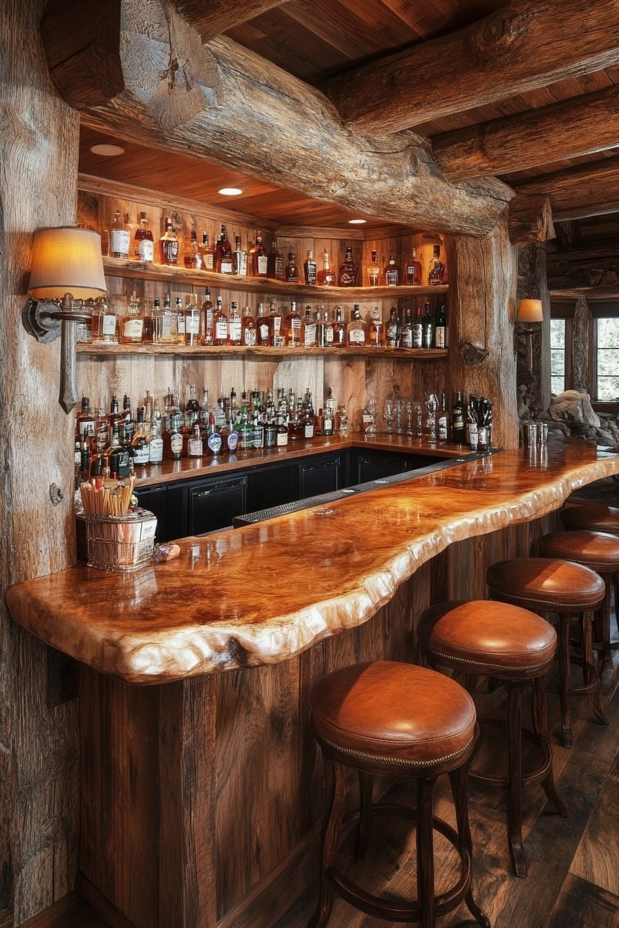 29 Log Home Aesthetic Ideas To Infuse Your Space With Cozy Character ...