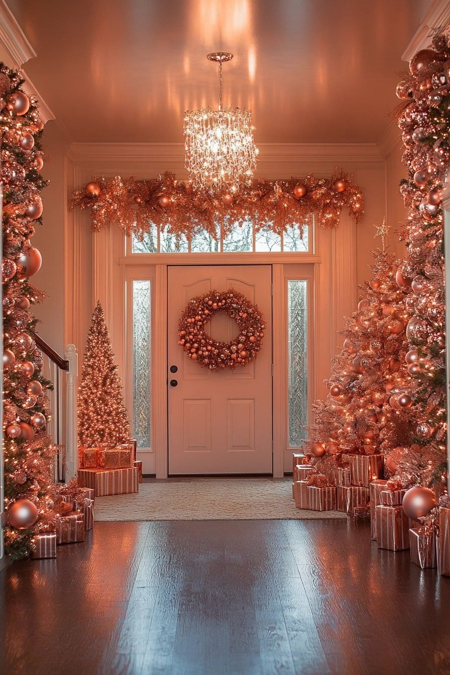 29 Rose Gold Christmas Decor Ideas For A Sophisticated And Joyful ...