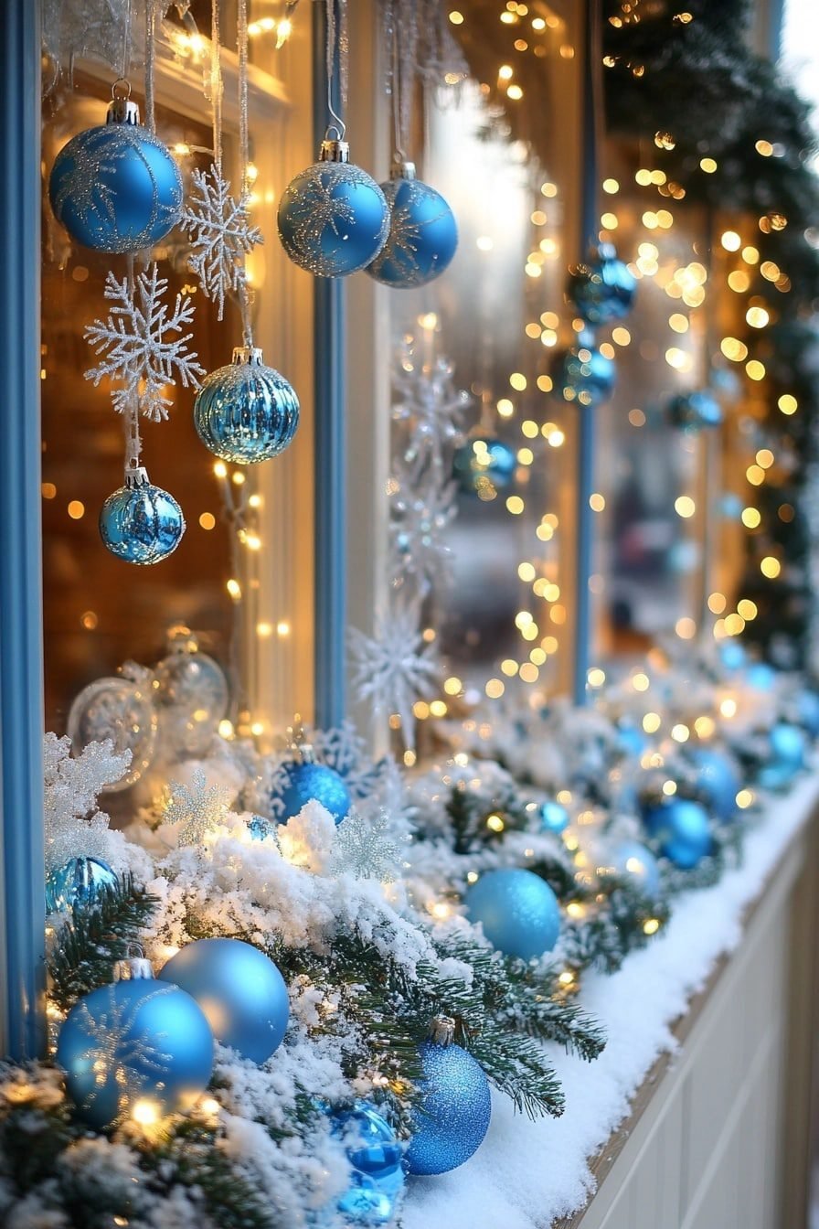 29 Blue Christmas Decor Ideas To Create A Peaceful Holiday Atmosphere ...