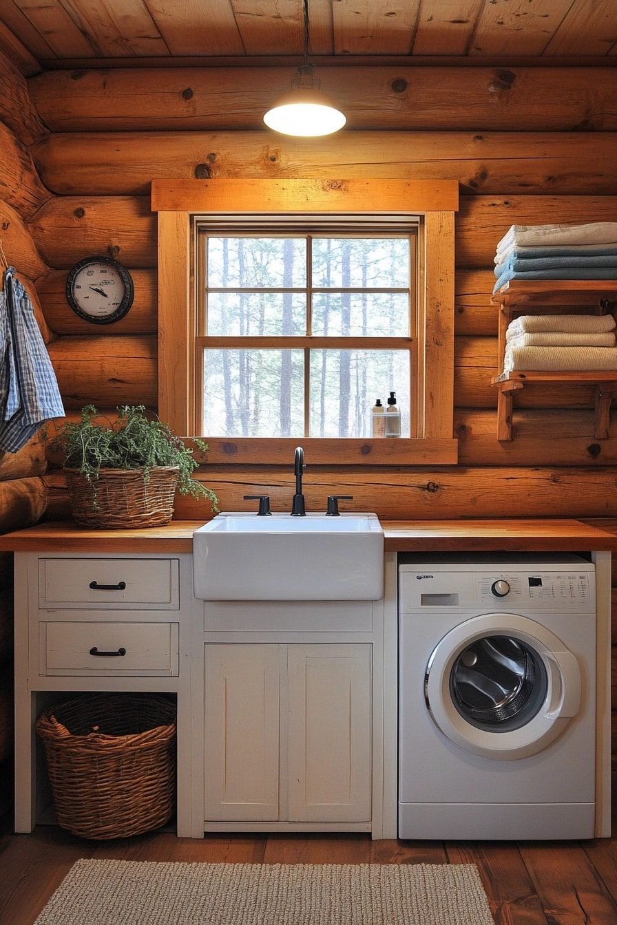 29 Log Home Decor Ideas For A Beautifully Balanced Design - Courtneys World