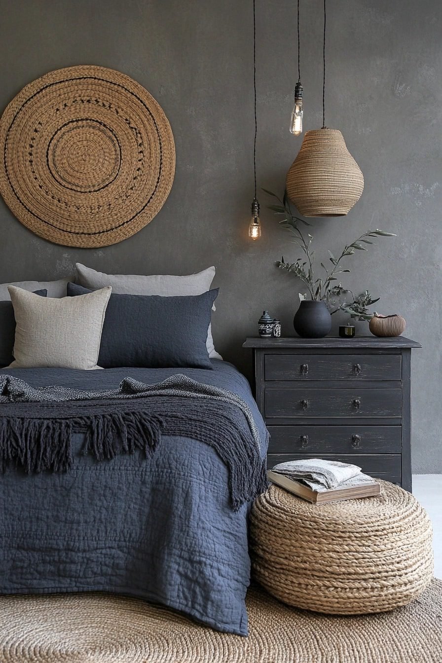 29 Monochrome Boho Bedroom Ideas For A Chic And Timeless Space ...