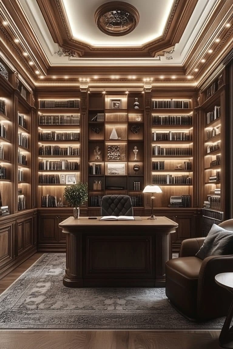 29 Cozy Home Library Ideas To Turn Any Room Into A Book Lover’s Retreat ...