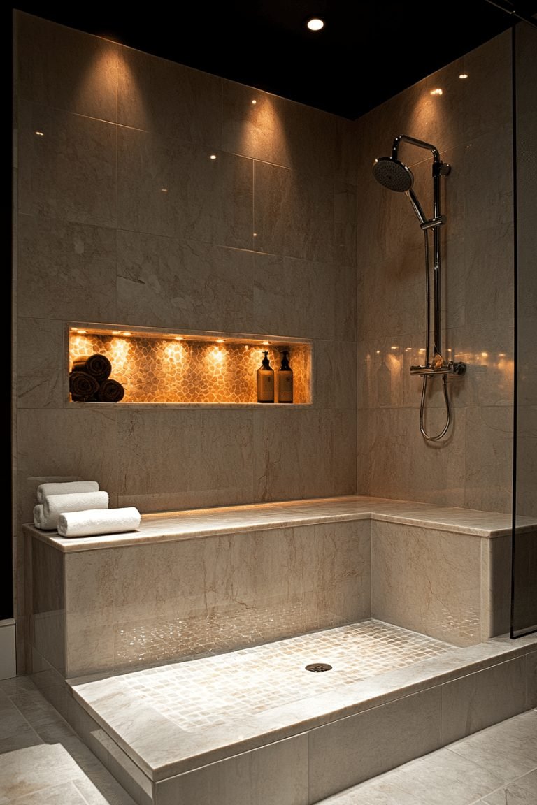 29 Small Bathroom Walk In Shower Ideas For A Sleek And Stylish Upgrade ...
