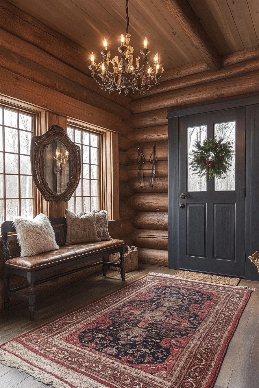 29 Log Home Aesthetic Ideas To Infuse Your Space With Cozy Character ...