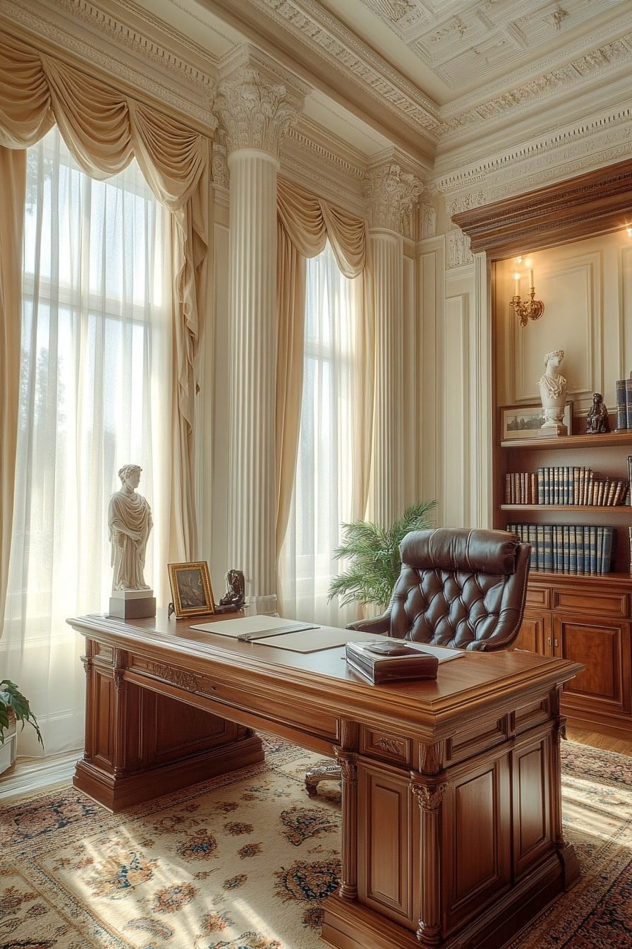29 Elegant Home Office Ideas For A Stylish And Productive Space ...
