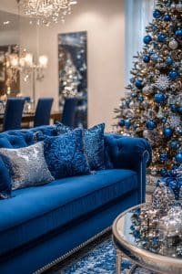 29 Blue Christmas Decor Ideas To Create A Peaceful Holiday Atmosphere ...