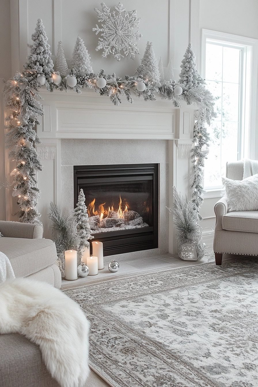 29 Christmas Fireplace Decor Ideas To Bring Holiday Magic To Your ...
