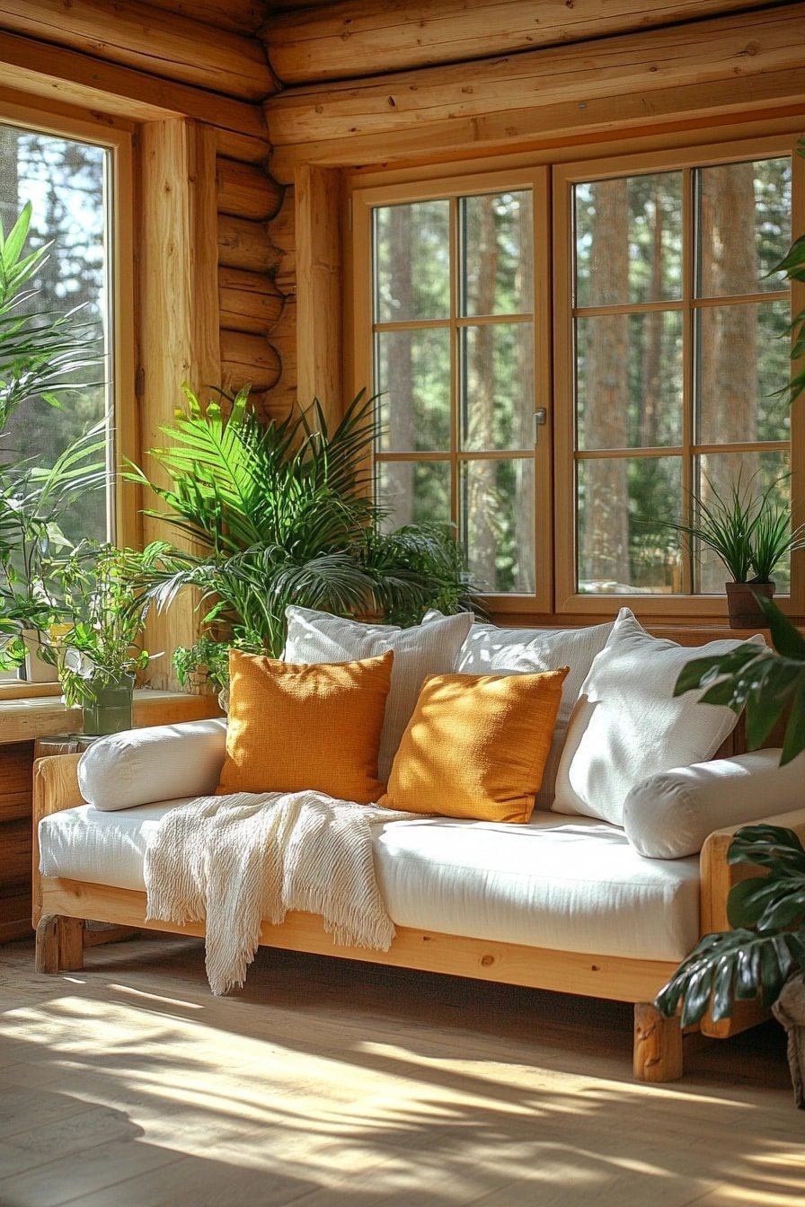 29 Log Home Interiors That Perfectly Balance Comfort And Style ...