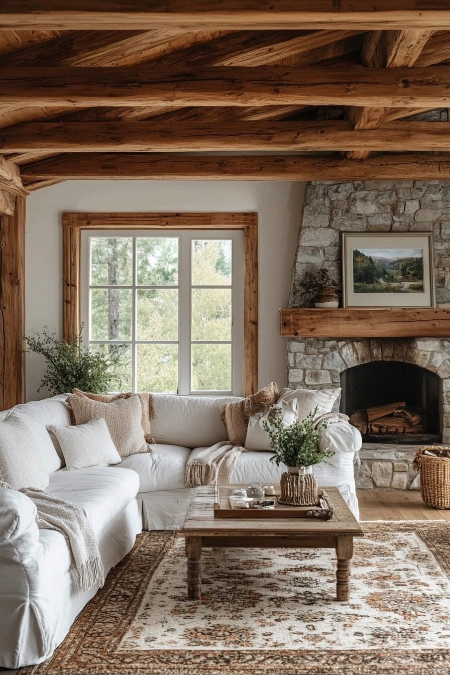 29 Log Home Interiors That Perfectly Balance Comfort And Style ...