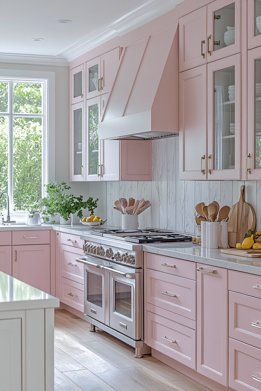 29 Pink Kitchen Ideas Decor Ideas To Transform Your Kitchen With Whimsy ...