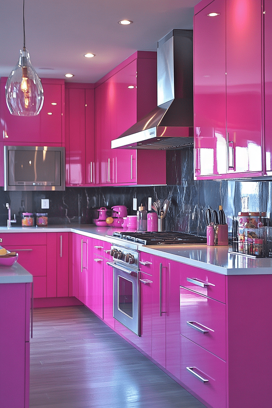 29 Pink Kitchen Ideas Decor Ideas To Transform Your Kitchen With Whimsy ...