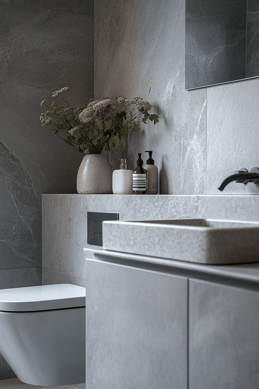 29 Grey Bathroom Decor Ideas That Elevate Your Space With Subtle Hues ...