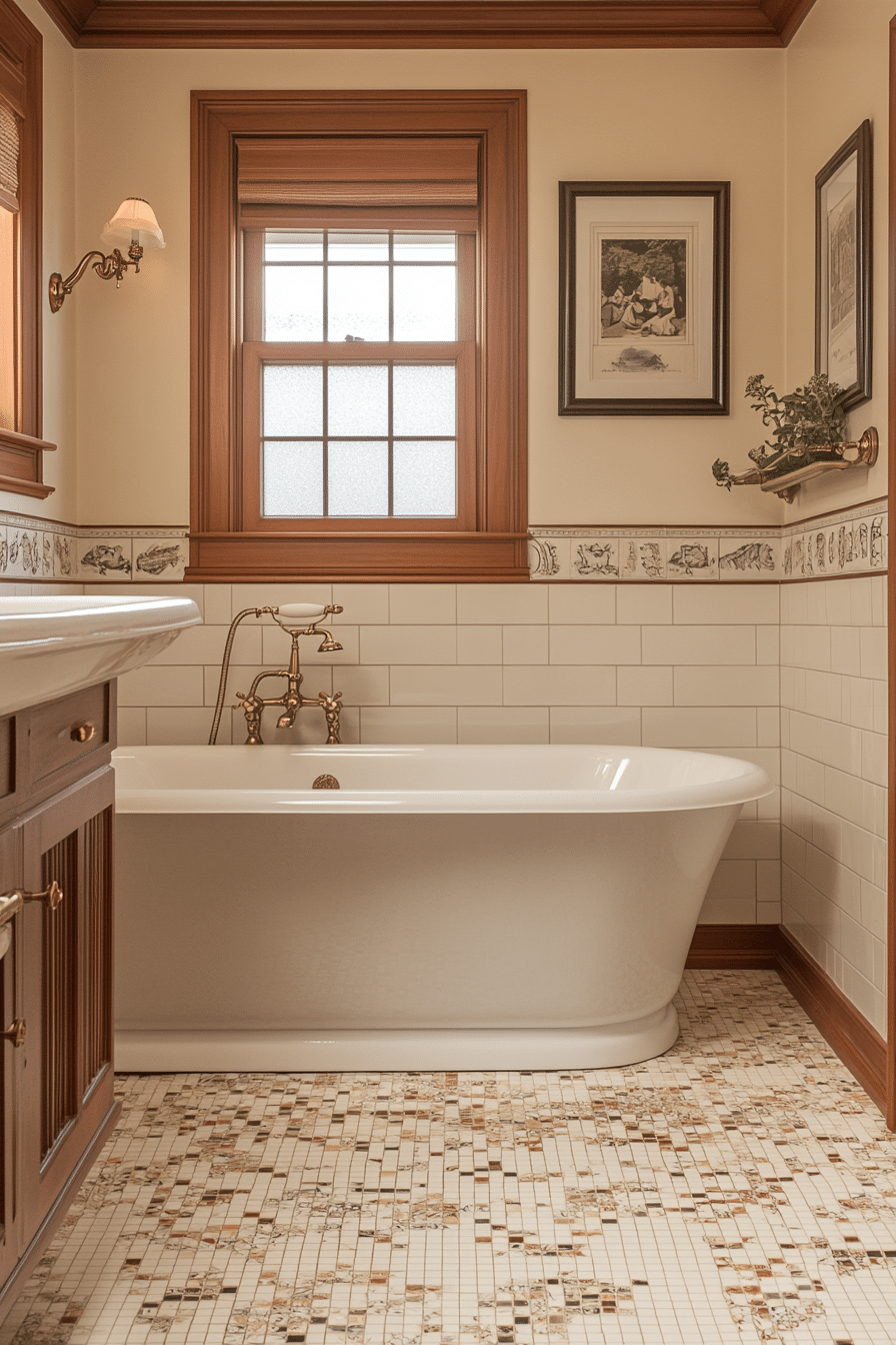 29 Retro Bathrooms For A Cozy And Vintage-Inspired Bathroom Vibe ...