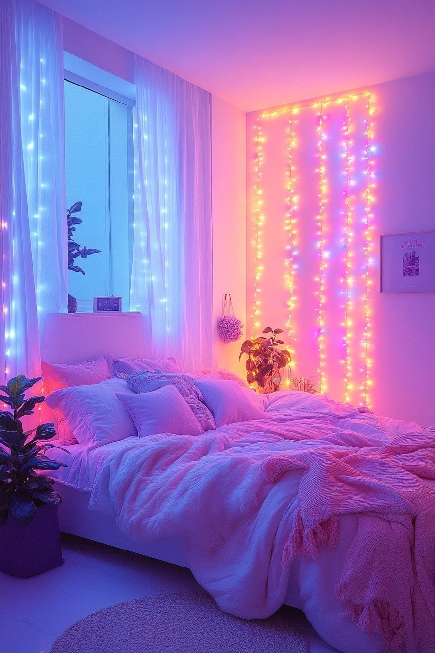 29 Neon Bedroom Ideas For A Cool And Luminous Design - Courtneys World