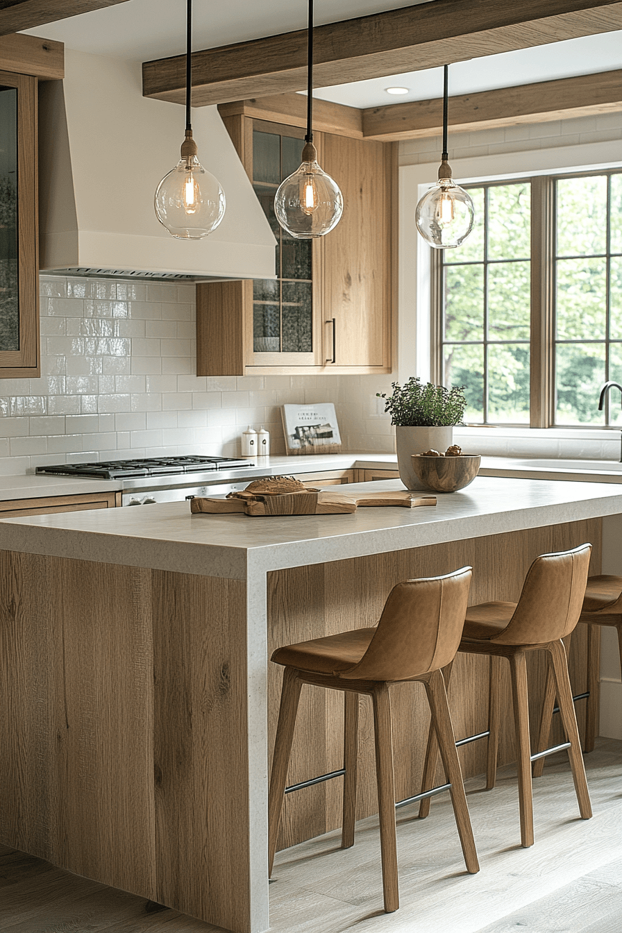 29 White Oak Kitchen Cabinets That Reflect Natural Warmth - Courtneys World