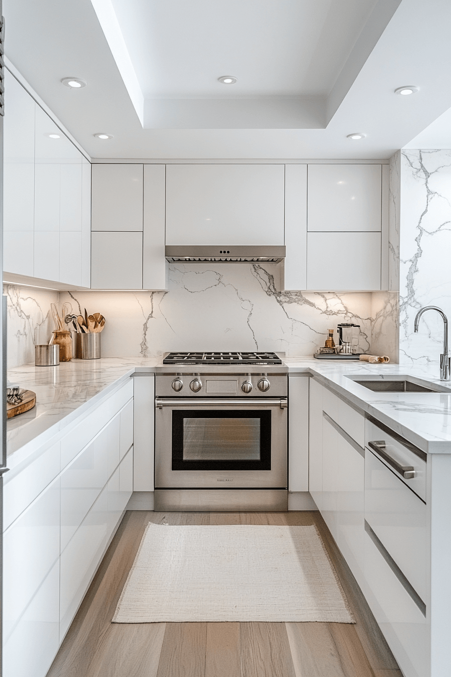 29 Small White Kitchen Ideas For Creating A Cozy Culinary Nook ...