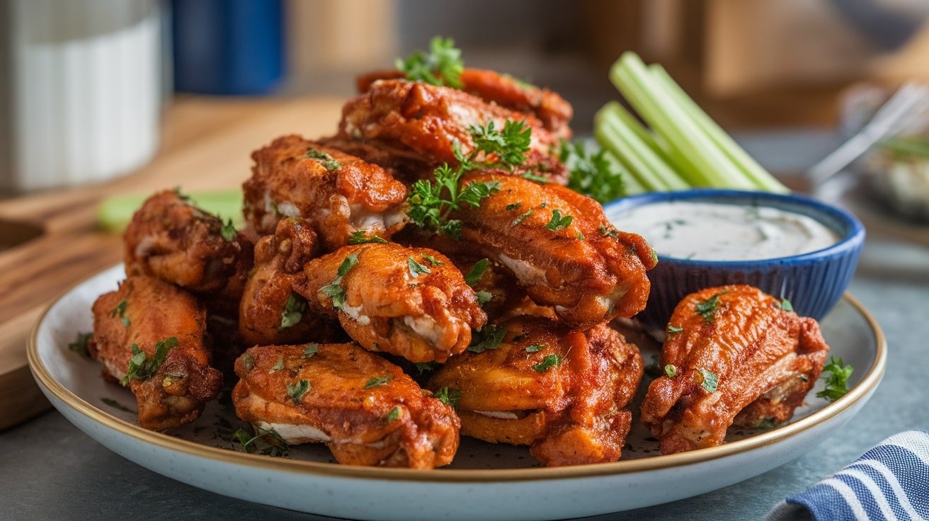 Crispy Air Fryer Chicken Wings Recipe - Courtneys World