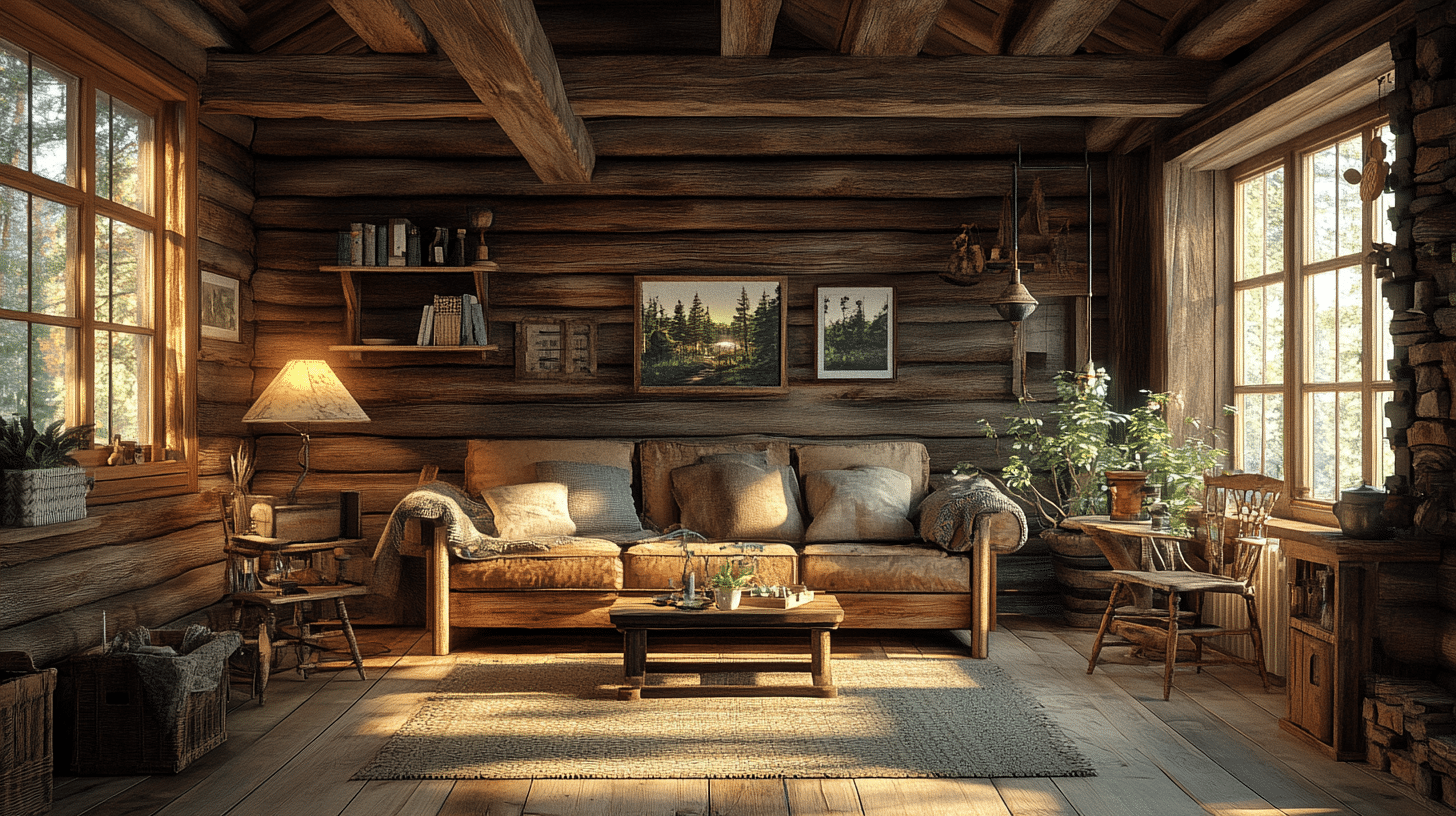 29 Old Cabin Interior Ideas To Enhance Your Woodsy Home - Courtneys World