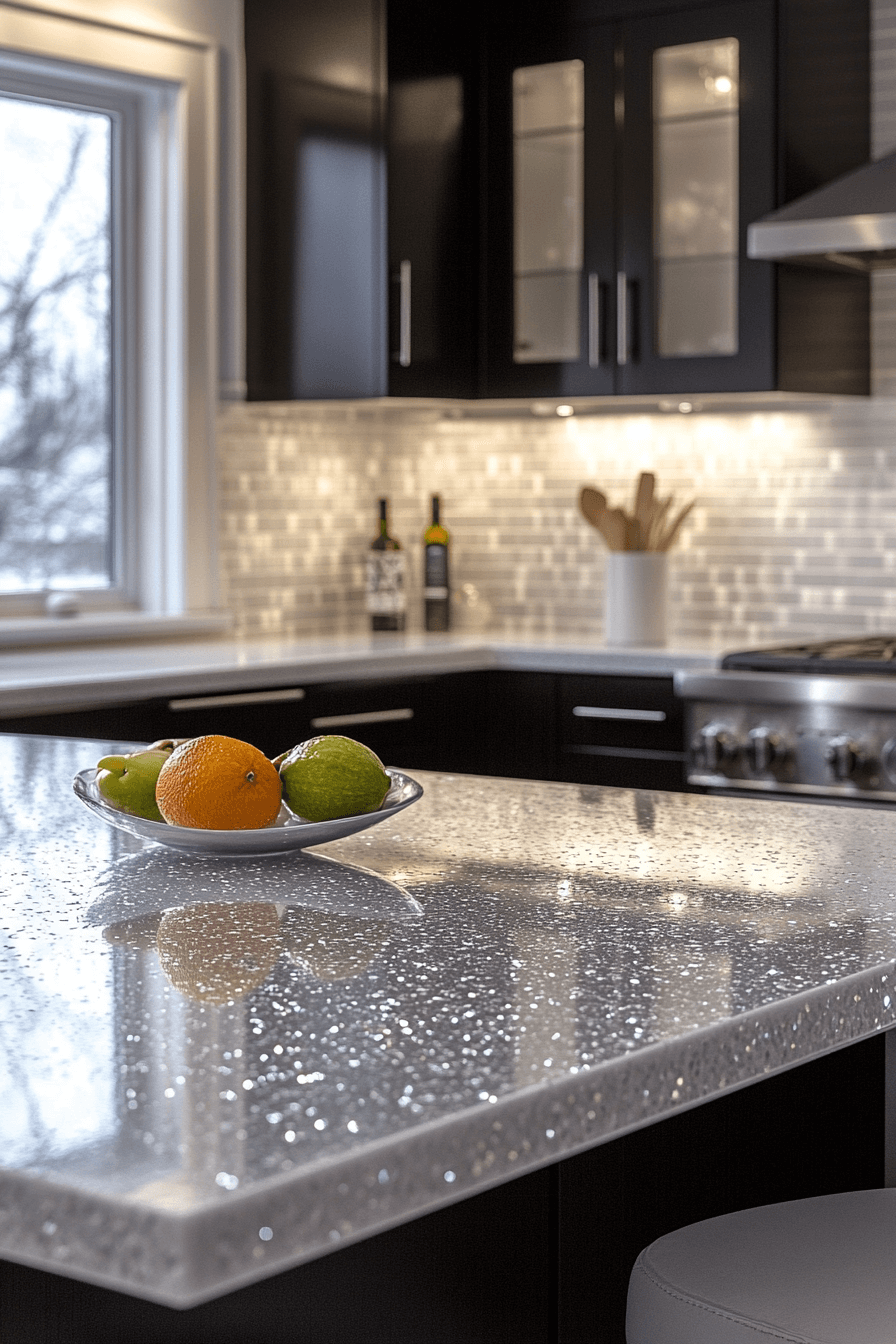 29 Recycled Glass Countertops That Bring Eco-Friendly Beauty And Modern ...