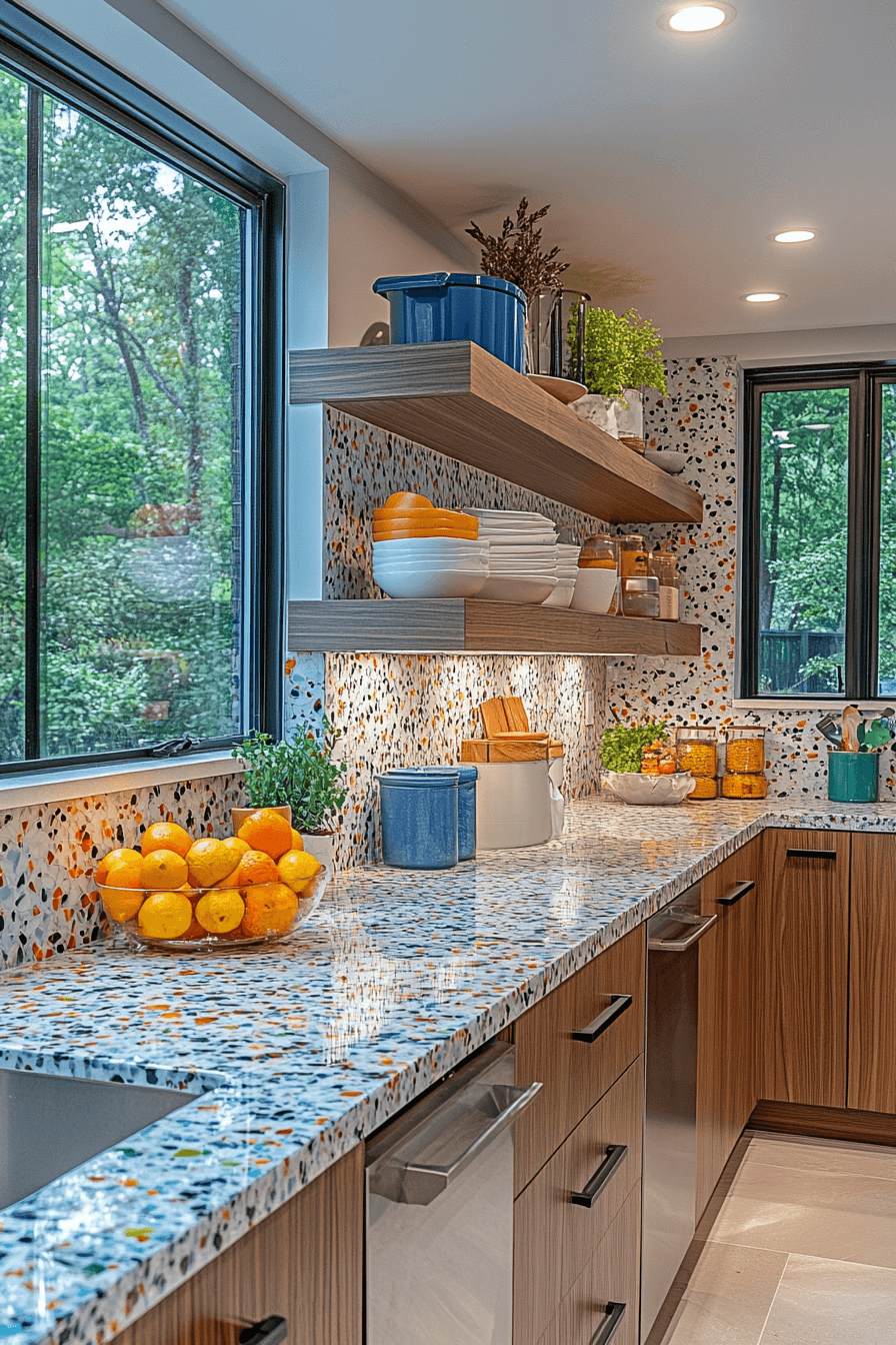 29 Recycled Glass Countertops That Bring Eco-Friendly Beauty And Modern ...