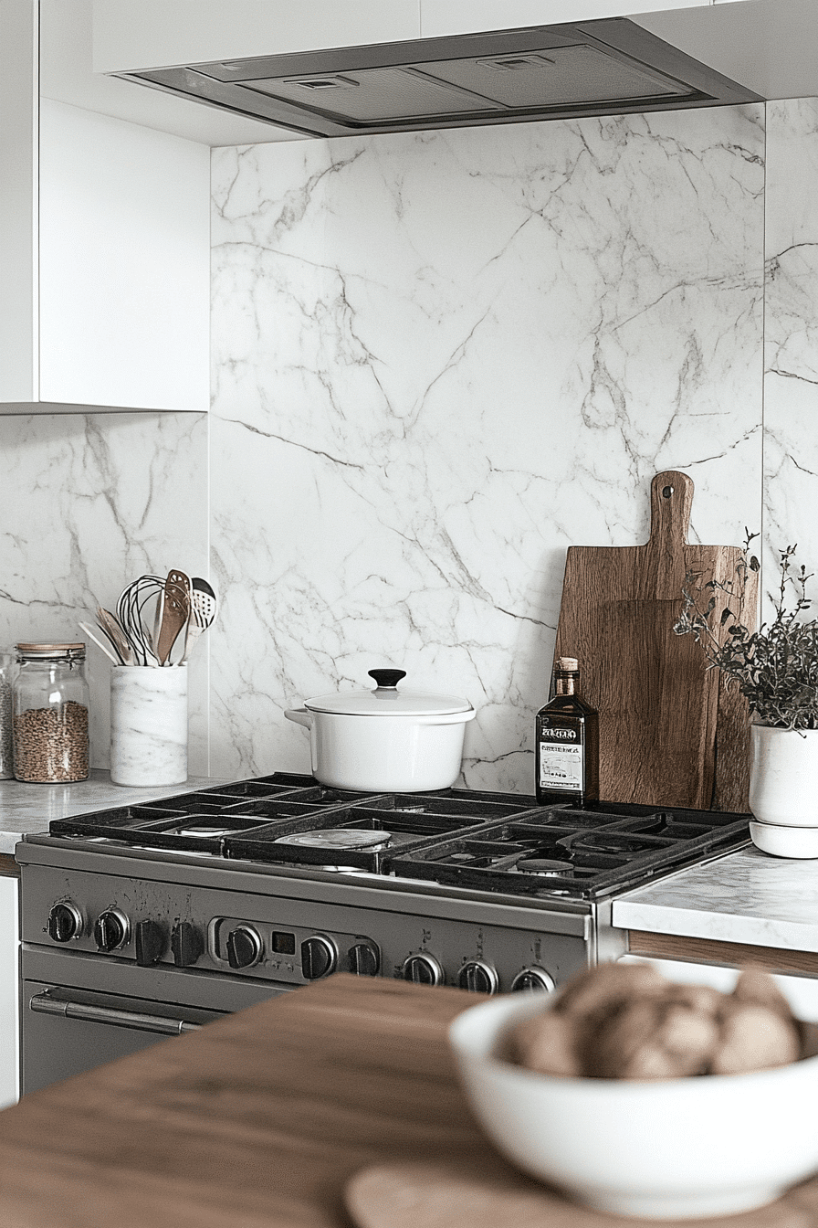 29 Marble Backsplashes That Add Classic Charm And Sophisticated Style ...