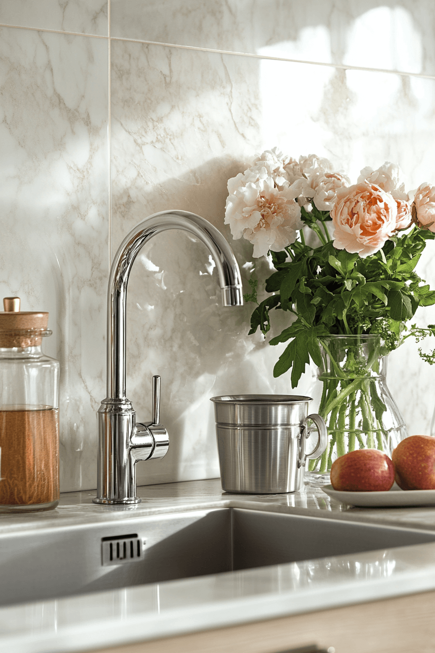 29 Marble Backsplashes That Add Classic Charm And Sophisticated Style ...