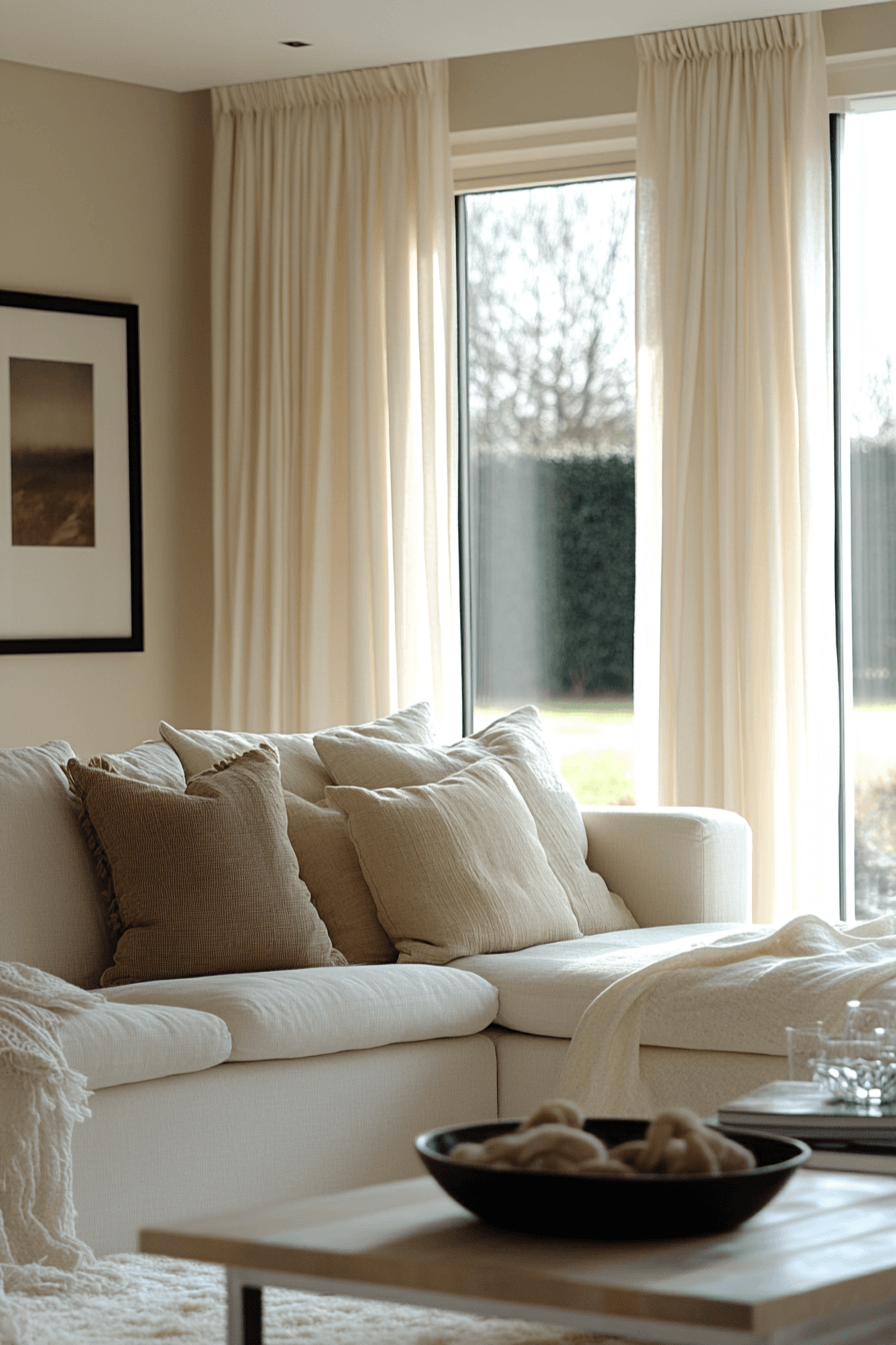 29 Cream Couch Living Rooms That Bring Soft Elegance And Cozy Warmth ...