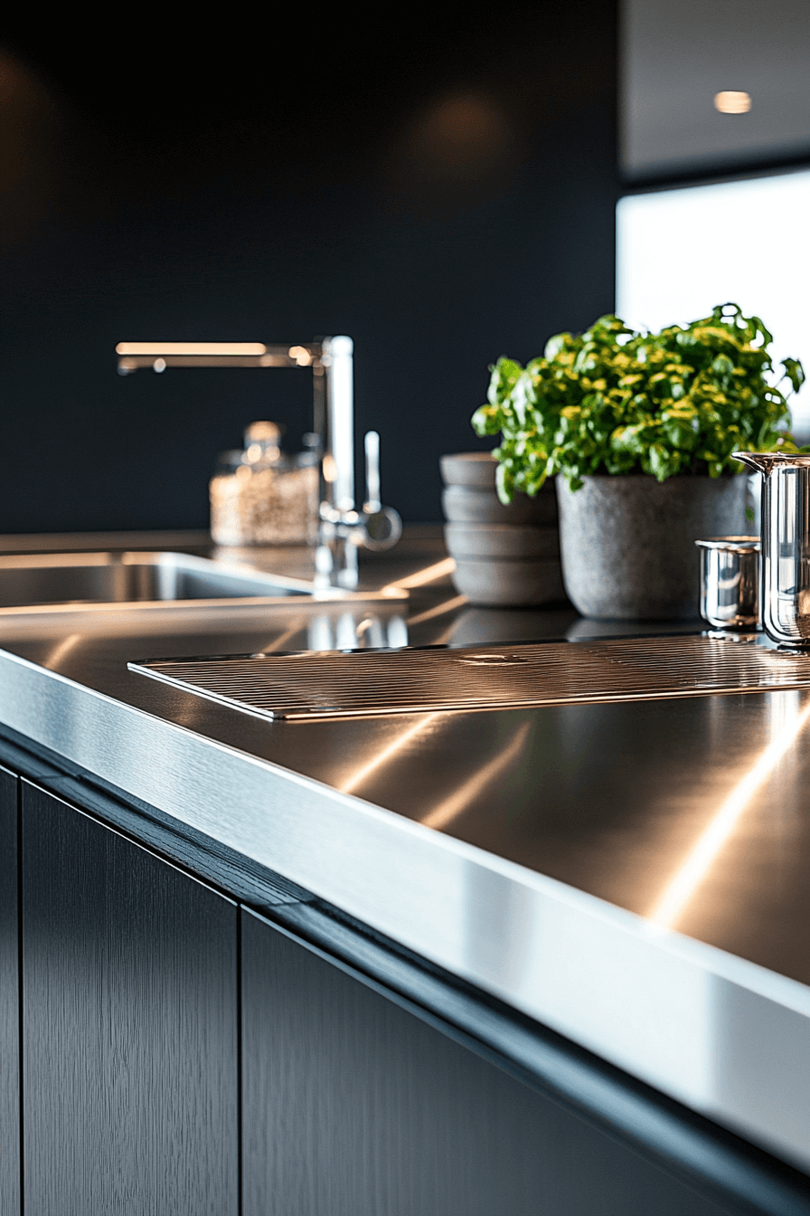 29 Stainless Steel Kitchen Countertops That Bring Sleek Style And ...