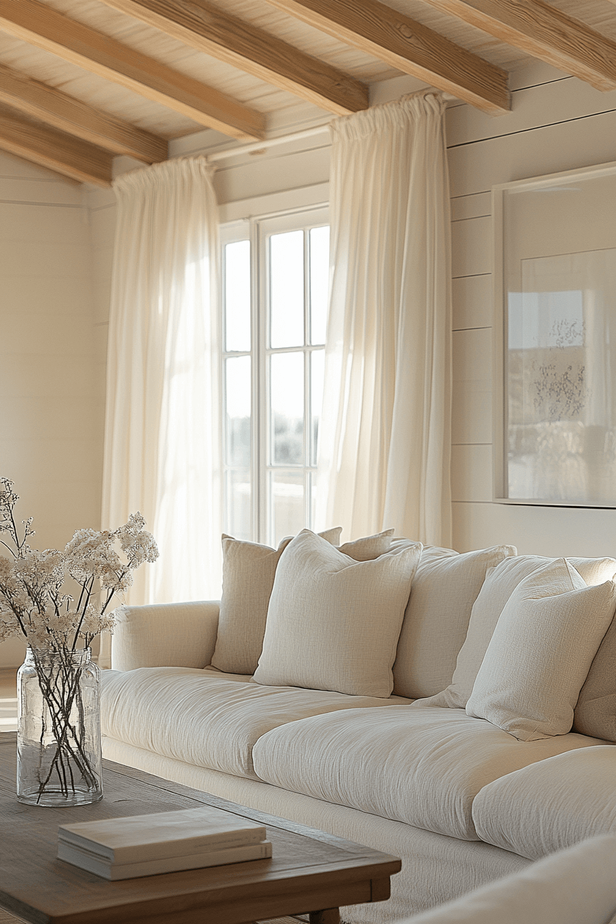 29 Cream Couch Living Rooms That Bring Soft Elegance And Cozy Warmth ...
