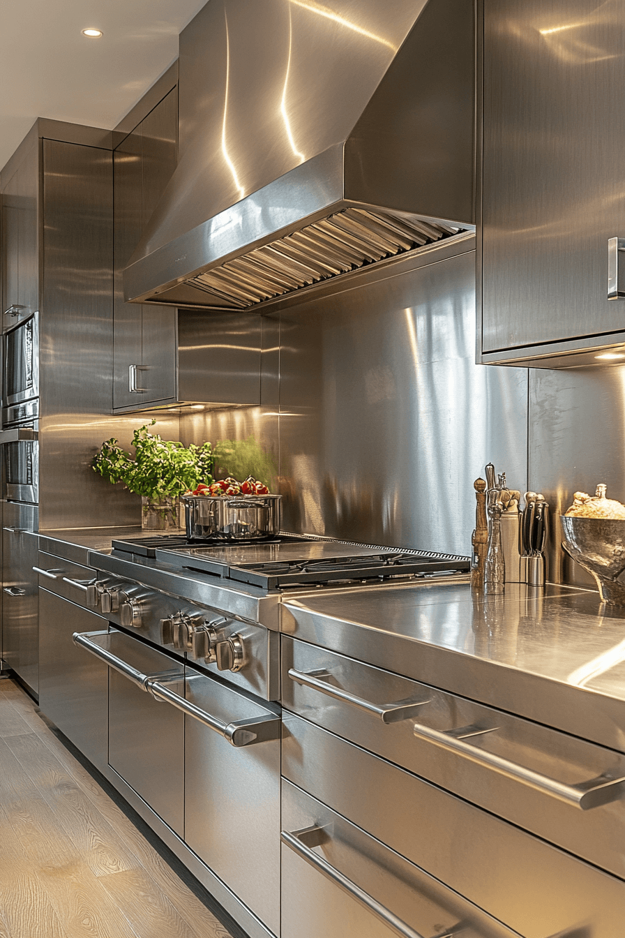 29 Stainless Steel Kitchen Countertops That Bring Sleek Style And ...