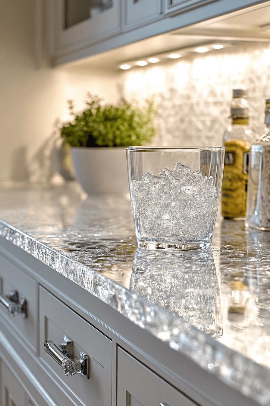 29 Recycled Glass Countertops That Bring Eco-Friendly Beauty And Modern ...