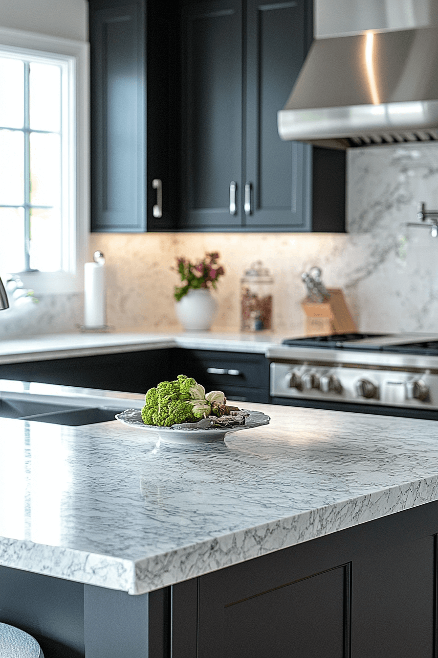 29 White Granite Countertops That Add Timeless Beauty And Fresh ...