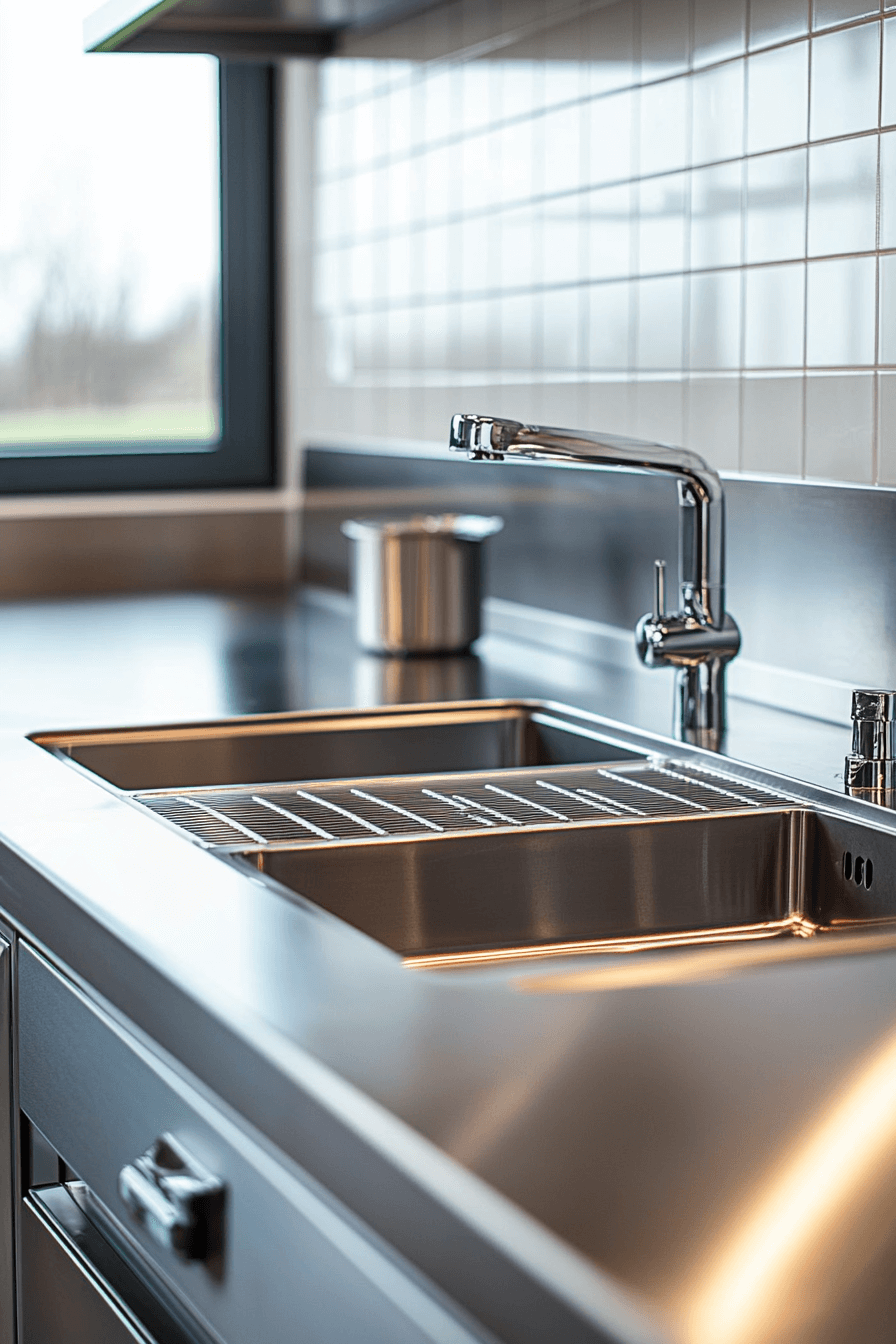 29 Stainless Steel Kitchen Countertops That Bring Sleek Style And ...