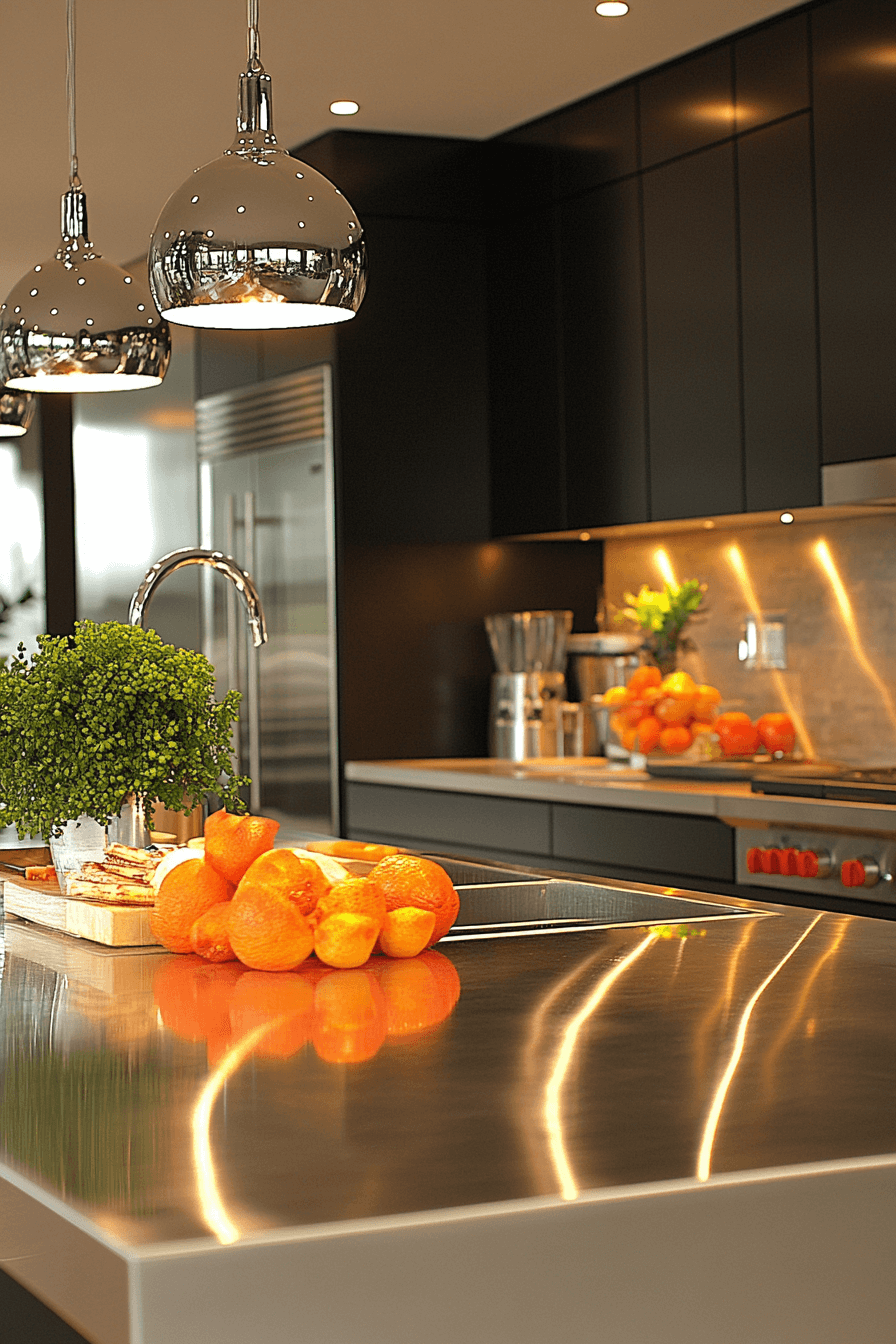 29 Stainless Steel Kitchen Countertops That Bring Sleek Style And ...