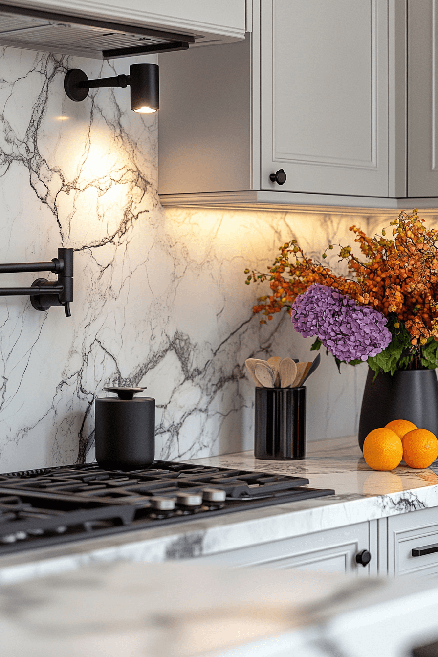 29 Marble Backsplashes That Add Classic Charm And Sophisticated Style ...