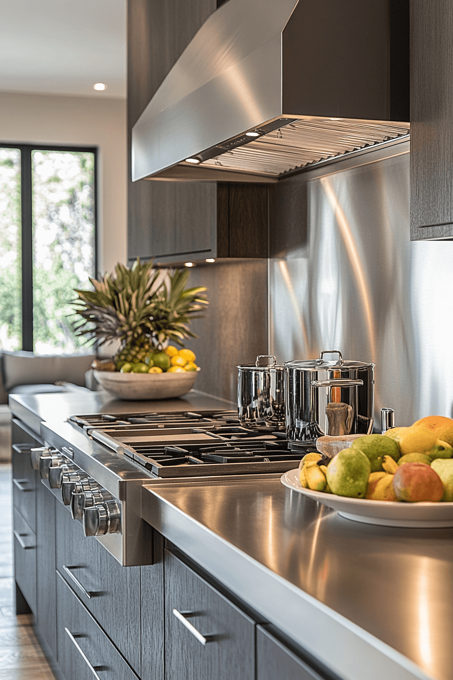 29 Stainless Steel Kitchen Countertops That Bring Sleek Style And ...