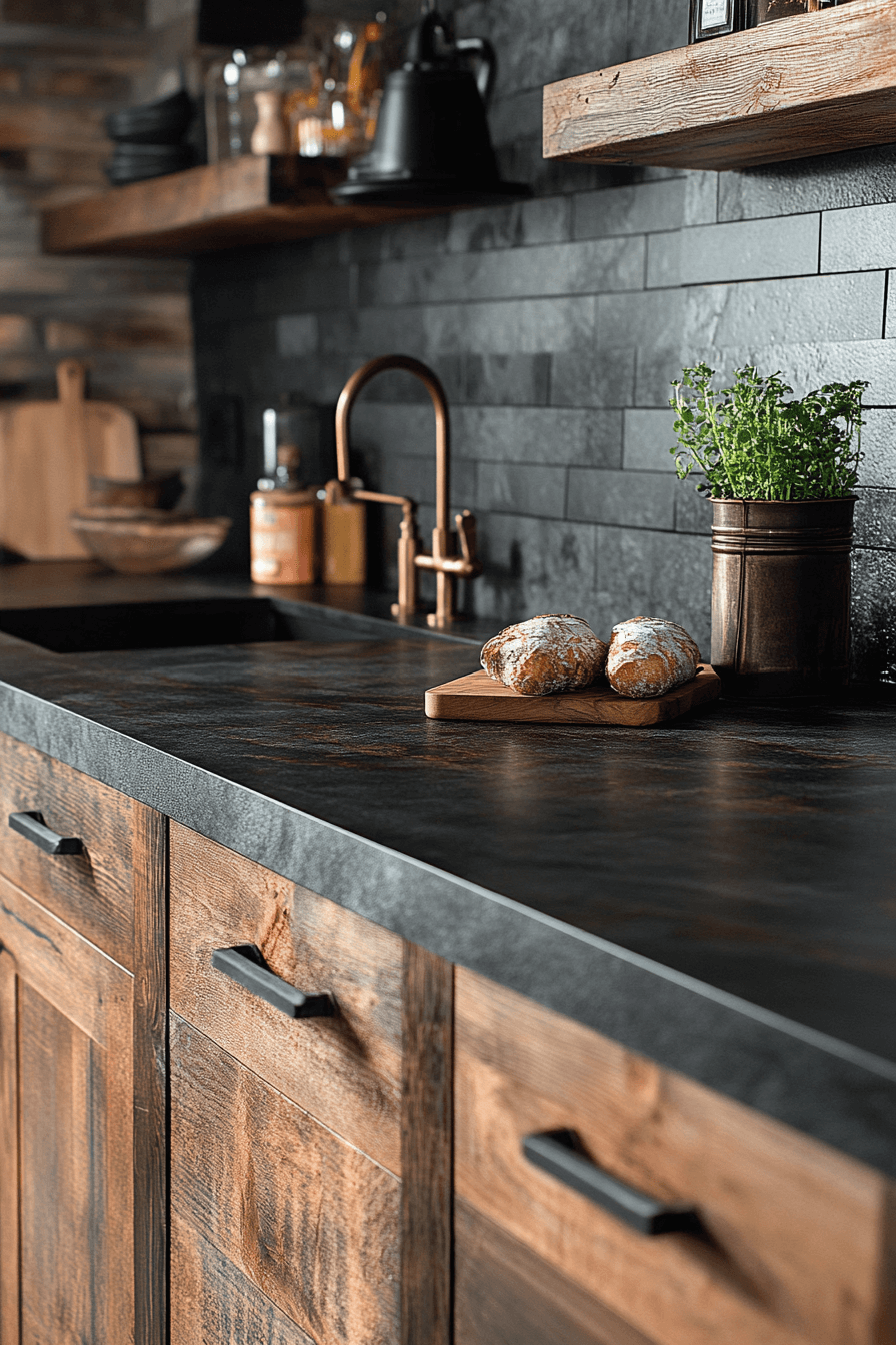 29 Black Granite Countertops That Bring Bold Sophistication To Your ...