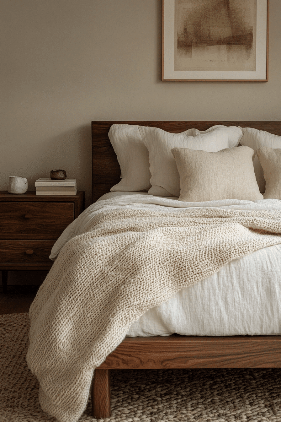 29 Cozy Earthy Bedroom Inspirations That Spark Comfort And Everyday ...