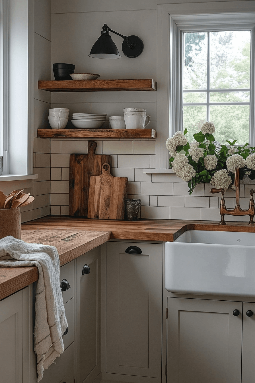 29 Cozy Cottage Kitchen Trends That Add Sweet Vintage Charm - Courtneys ...