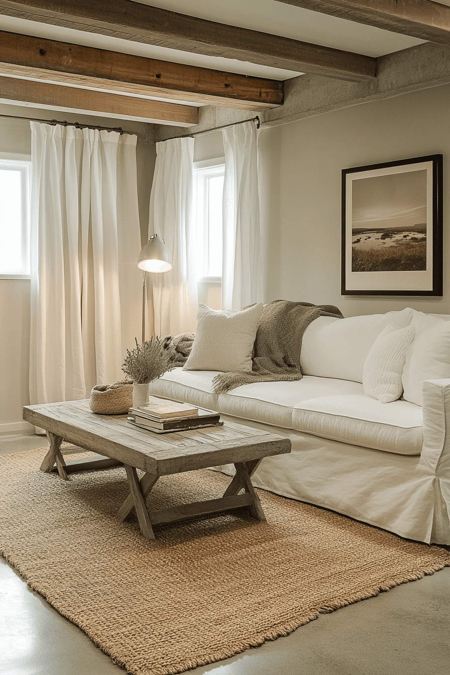 29 Unfinished Basement Ideas For A Functional Relaxed And Cheerful Zone ...