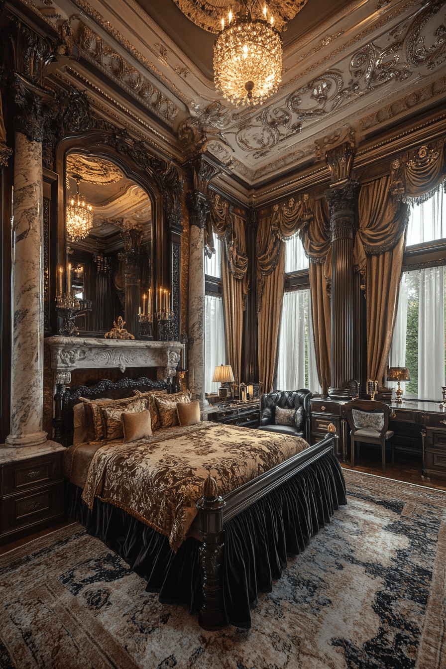 29 Victorian Bedroom Designs That Blend Classic Elegance And Sweet Calm ...