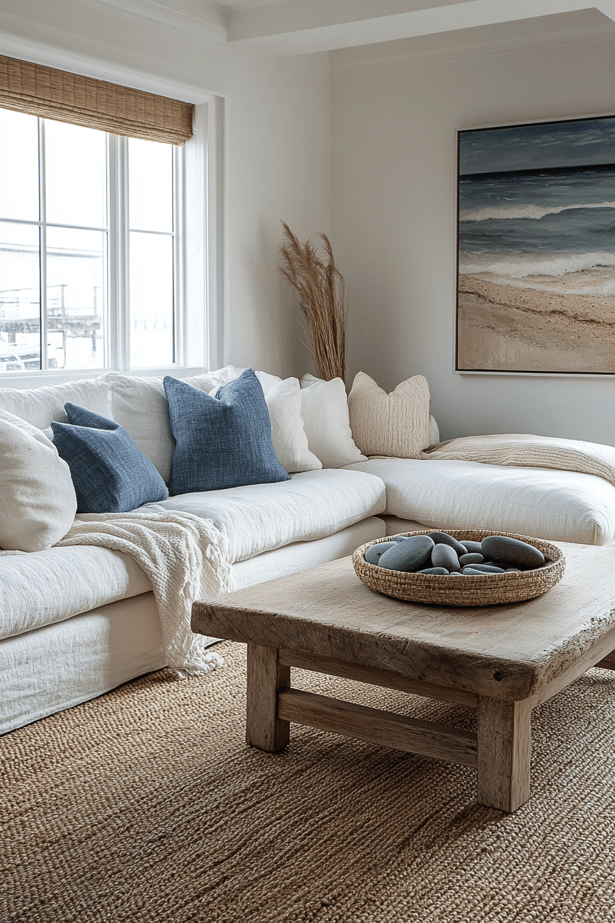 29 Modern Coastal Living Room Ideas For A Bright Airy Home - Courtneys ...
