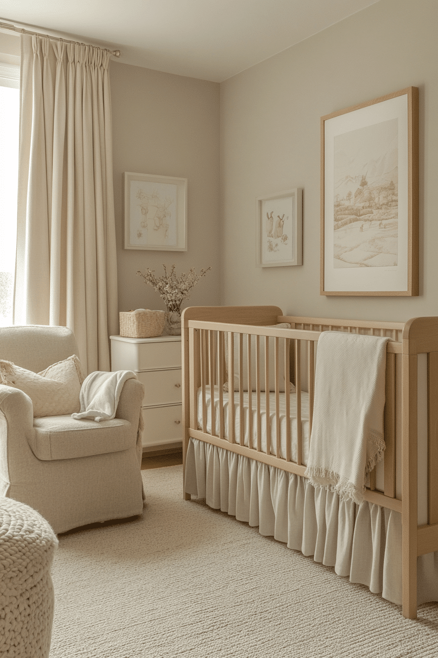 29 Neutral Baby Nursery Inspiration That Creates A Soft Joyful ...