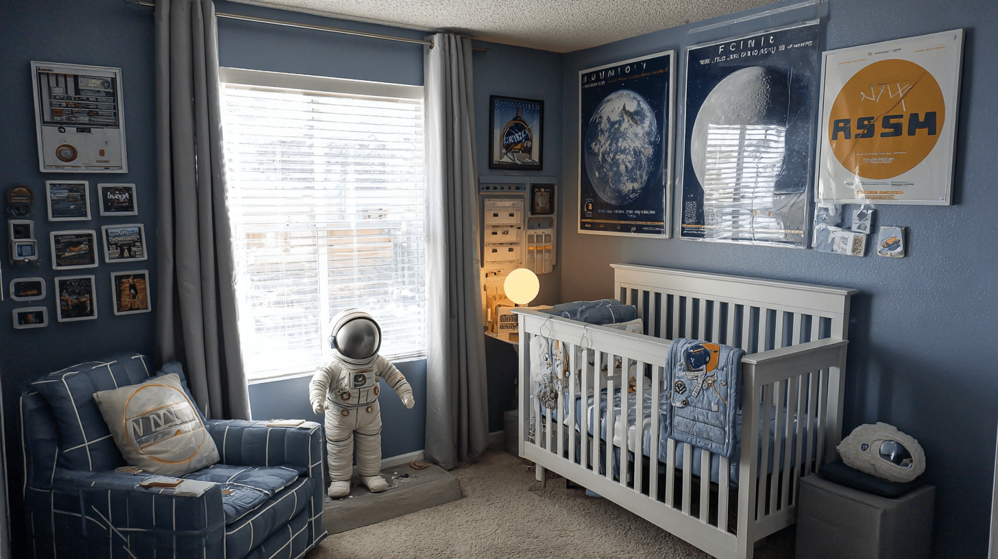 29 Space Themed Nursery Ideas To Welcome Your Baby Into A Starry World ...