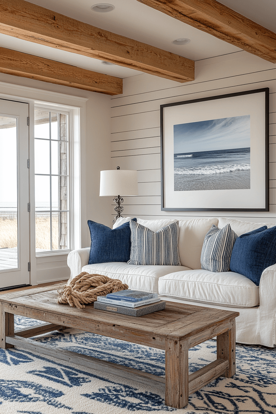 29 Coastal Farmhouse Decor Ideas That Feel Calm And Comfortable ...