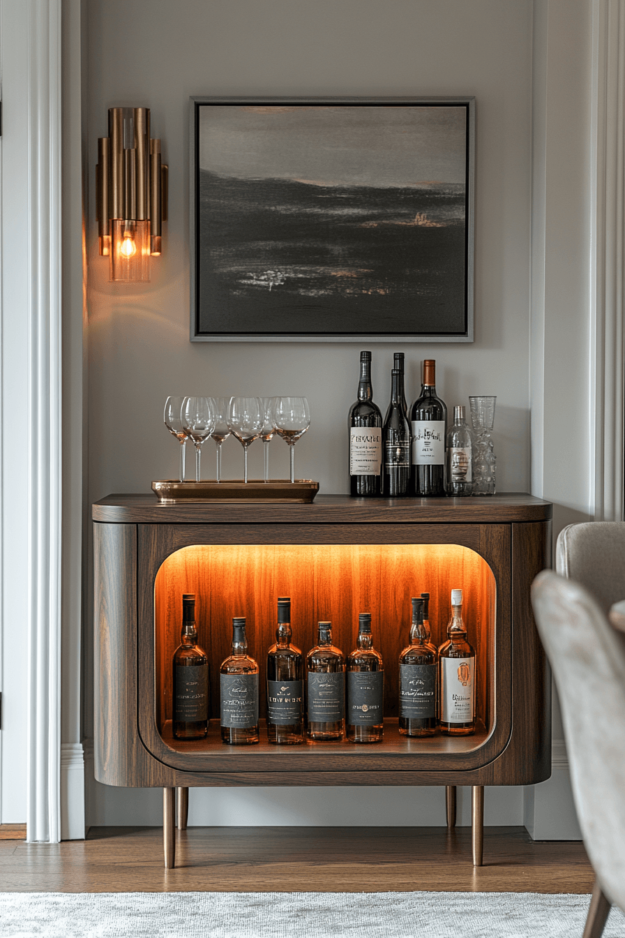 29 Mini Bar Ideas For Small Spaces That Prove Small Can Be Fun ...